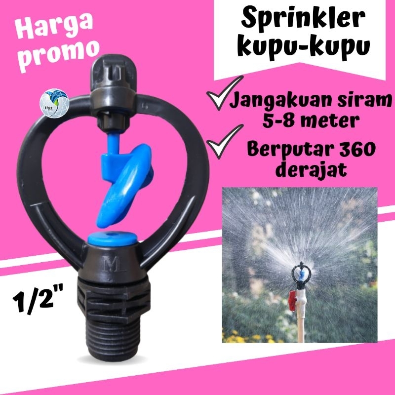 Jual Sprinkler Taman Pertanian Springkler Butterfly Sprinkle kupu kupu ...