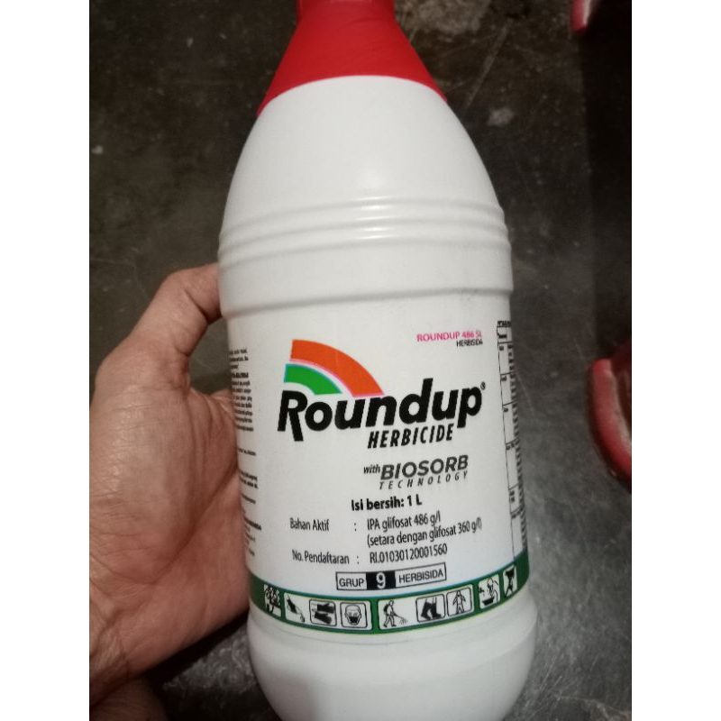 Jual ROUNDUP herbisida 486SL 1liter. | Shopee Indonesia