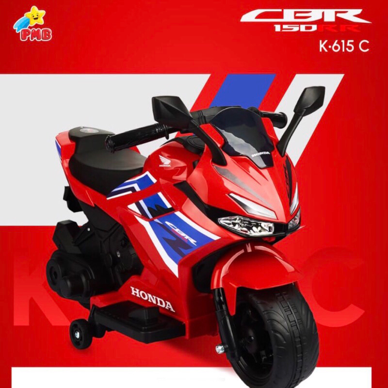 Jual Motor Aki Mainan Anak PMB K615c Honda CBR 150RR | Shopee Indonesia