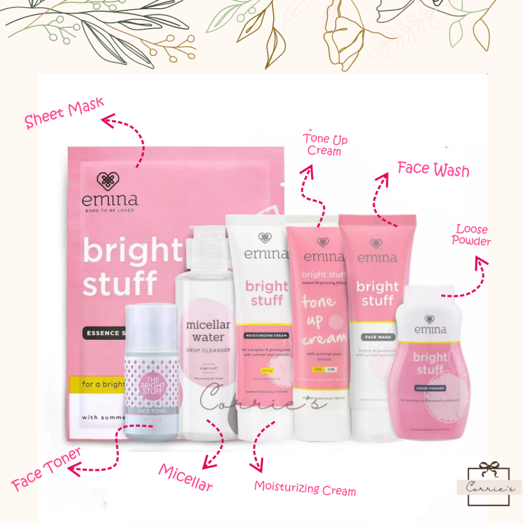 Jual Emina Bright Stuff Series | Bright Stuff Acne Series | Shopee ...