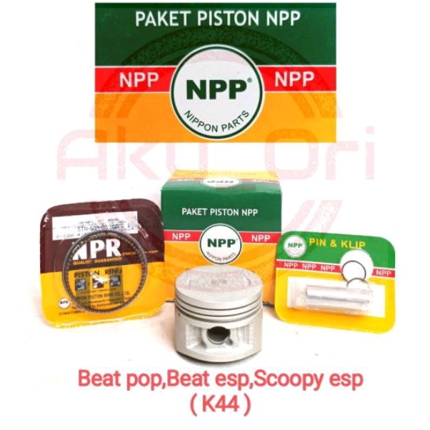 Jual PISTON KIT BEAT POP ESP K44 NPP seher set beat esp scoopy esp | Shopee Indonesia