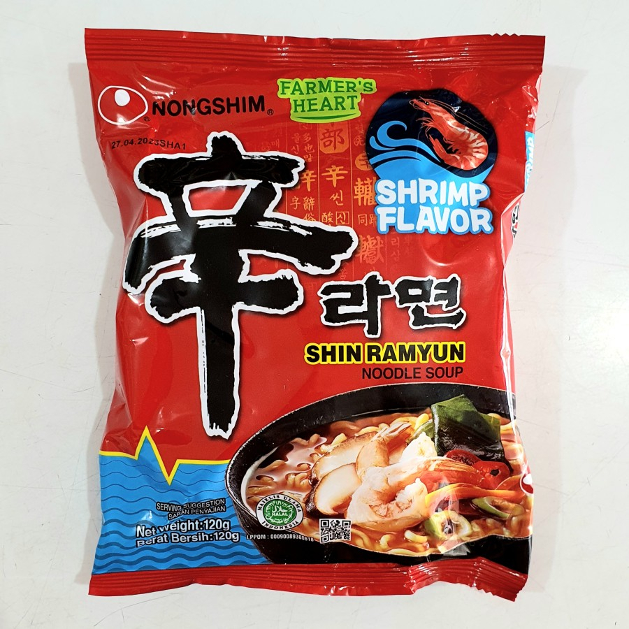 Jual Nongshim Shin Ramyun Shrimp 120g | Shopee Indonesia
