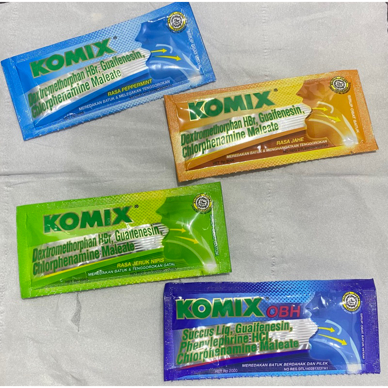Jual KOMIX SIRUP OBAT BATUK SACHET 7ML | Shopee Indonesia Jual KOMIX SIRUP OBAT BATUK SACHET 7ML | Shopee Indonesia