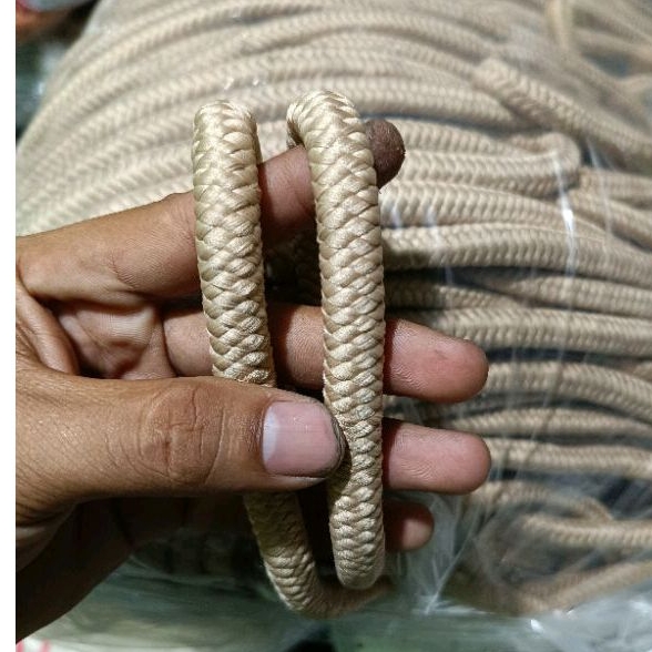 Jual tali kepang sumbu 12 mm / tali kur besar 6 _ 12 mm / tali tas bed ...