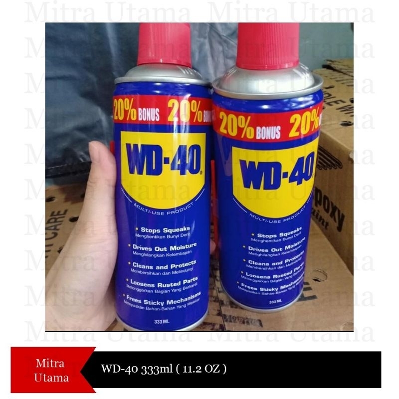 Jual WD-40 Penetrating Oil 333ml (Pelumas Anti Karat) | Shopee Indonesia