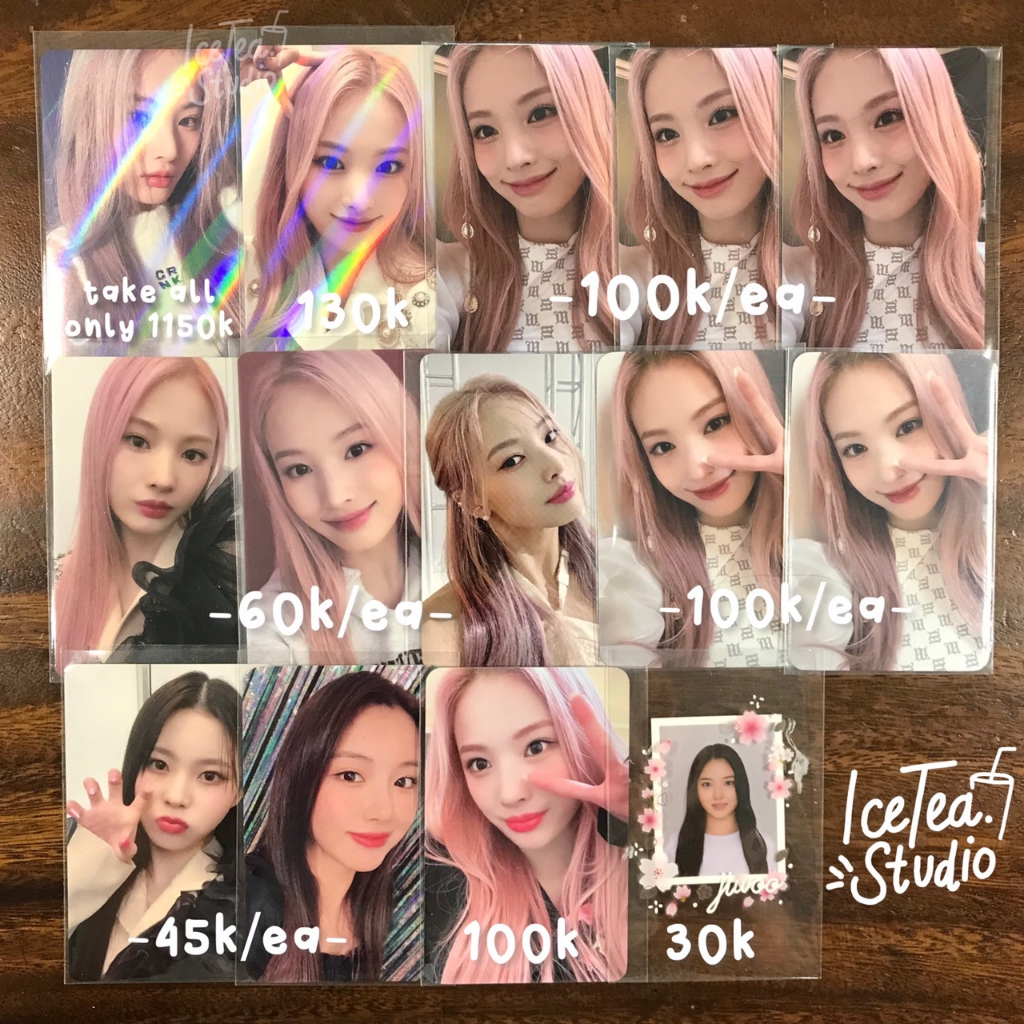 Jual [ready stock] nmixx photocard pc ad mare jinni sullyoon lily jiwoo ...