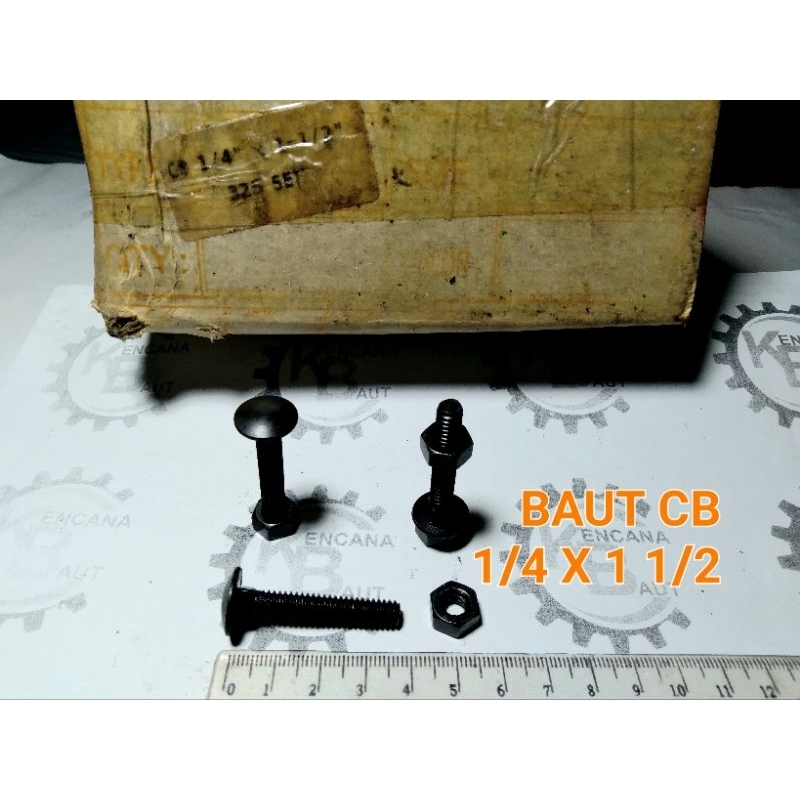 Jual 325 SET BAUT CB M1/4 X 1 1/2 BAUT PAYUNG / BAUT BAK / BAUT PAGAR ...