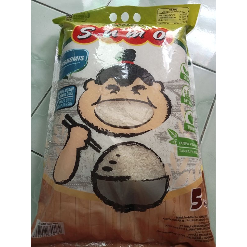 Jual Beras SUMO HIJAU 5kg | Shopee Indonesia