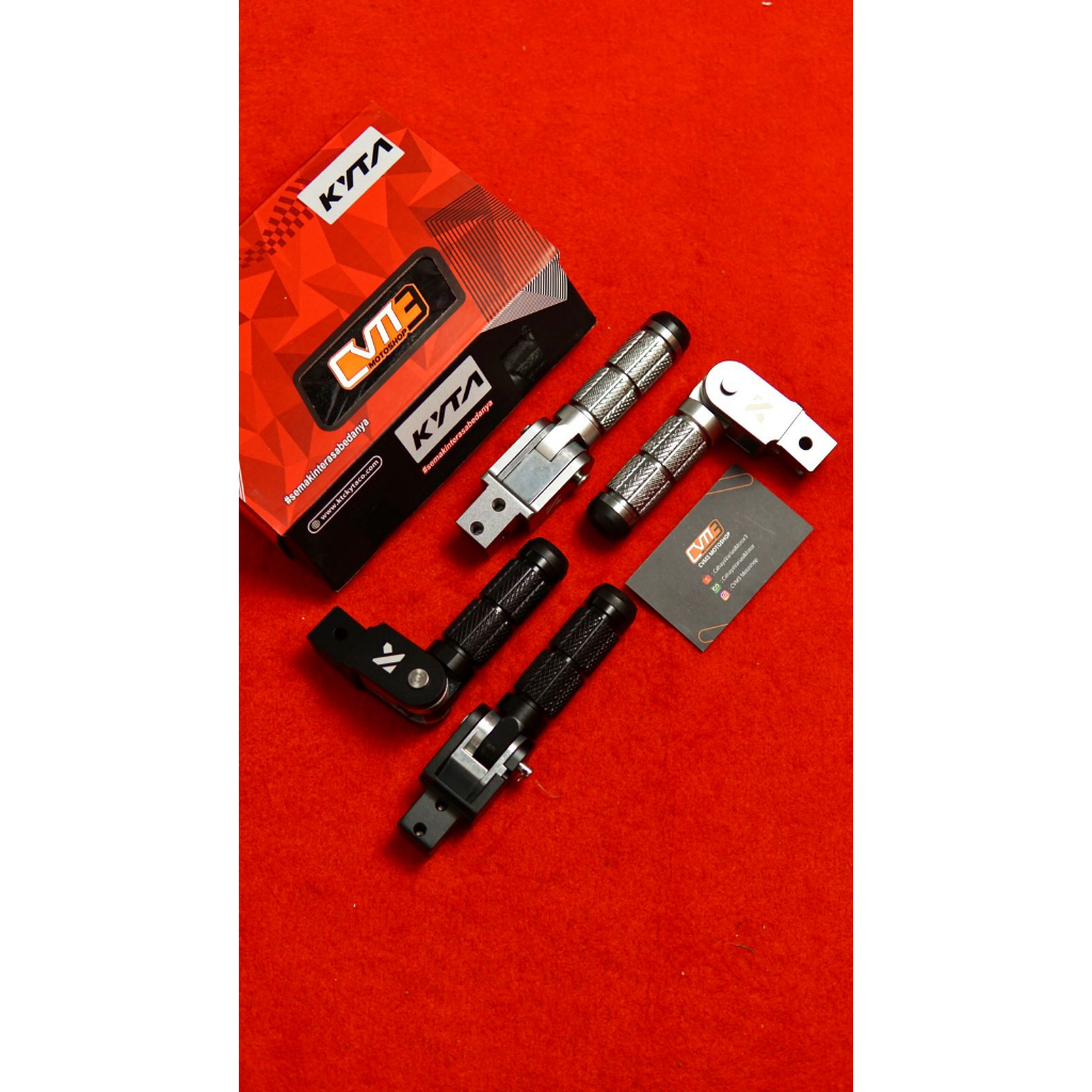 Jual Footstep Injakan kaki belakang KTC KYTACO Yamaha Nmax 155 All New ...
