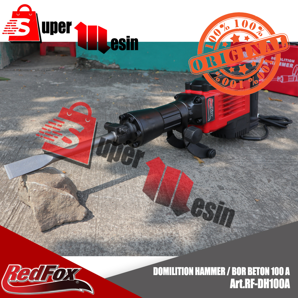 Jual Mesin Jack Hammer Bobok Beton 55 Joule Demolition Hammer DH 100A ...