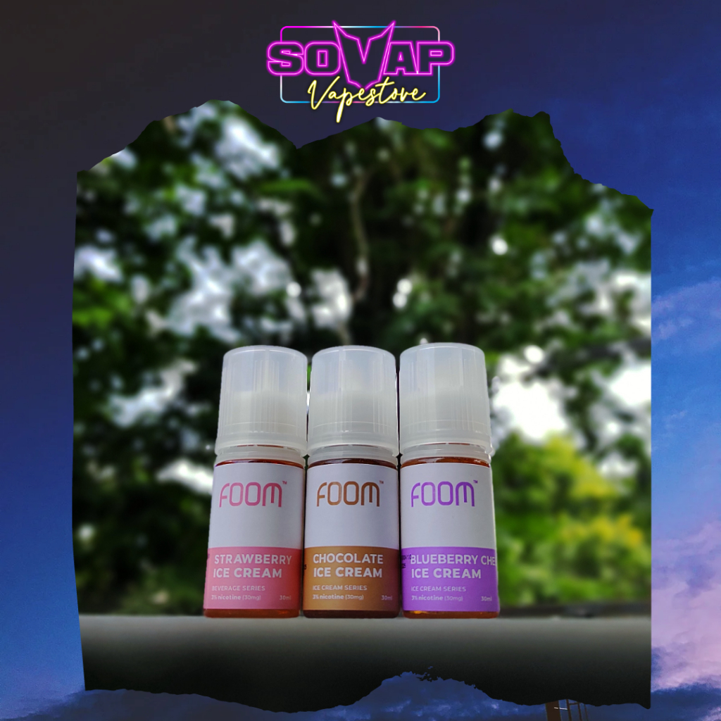 Jual Foom Ice Cream Series 30mg 30ml Salt Nic | Foom Blueberry Cheese ...