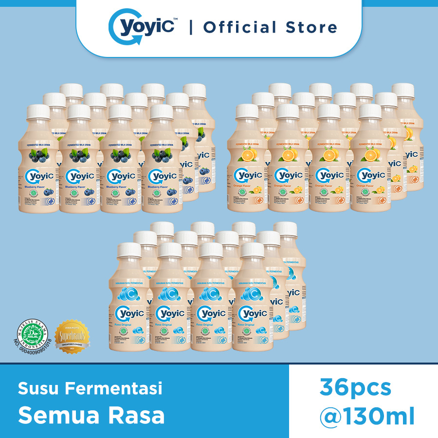 Jual Yoyic All Variant [36pcs x 130ml] | Shopee Indonesia