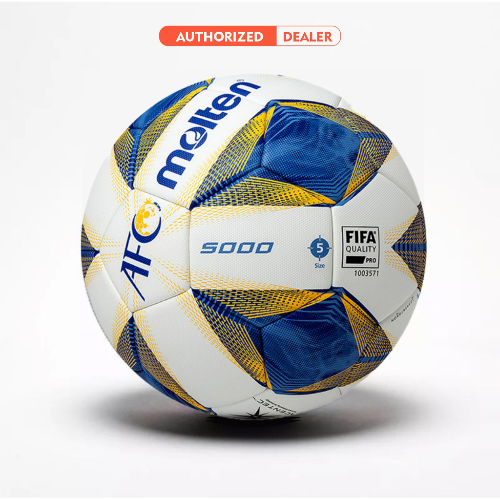 Jual MOLTEN Bola Sepak ORIGINAL MOLTEN AFC 5000 SIZE 5 | Shopee Indonesia