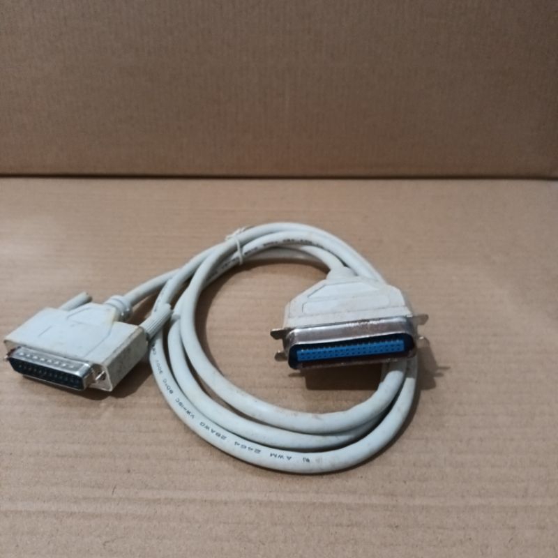 Jual Kabel printer LPT 1 meter bekas | Shopee Indonesia