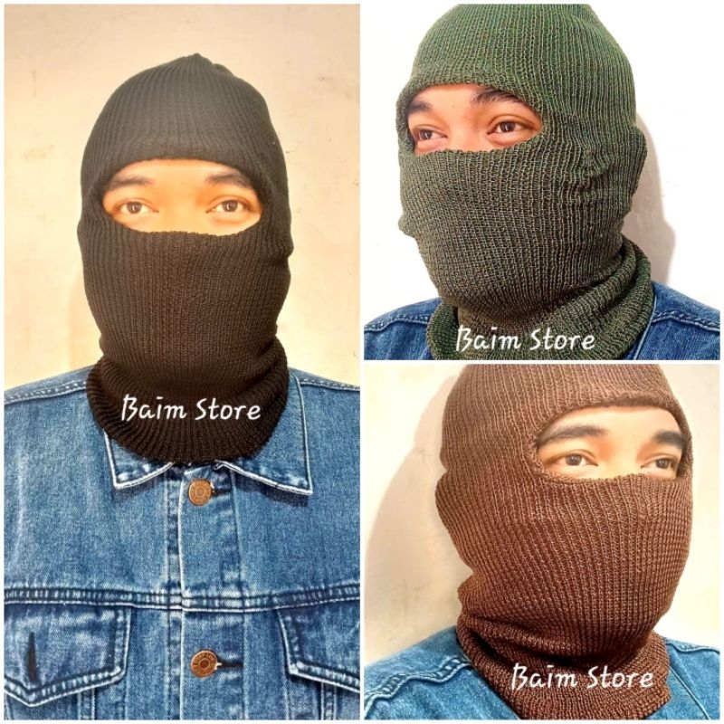 Jual Kupluk / Sebo Lubang Satu/Kupluk Helm / Kupluk Ninja / Kupluk ...