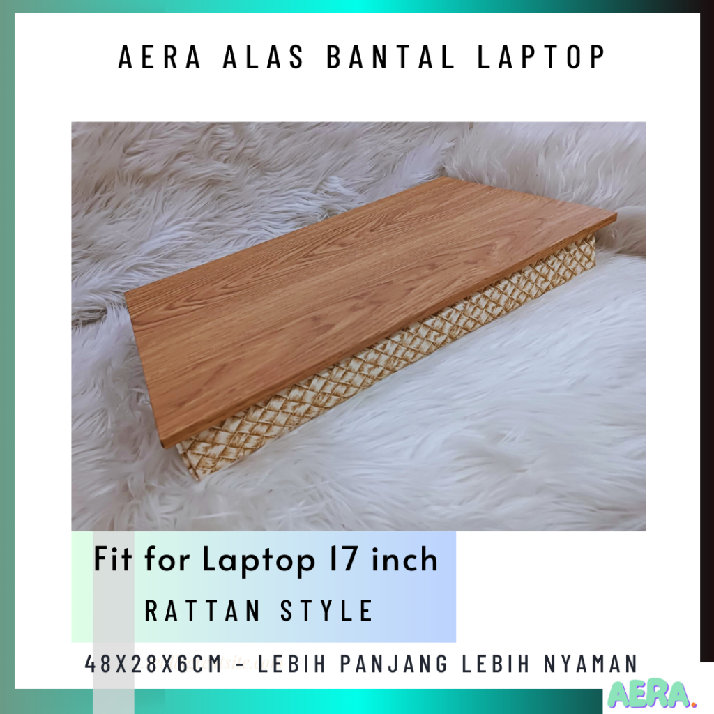Jual AERA Bantal Laptop 5 in 1 | Alas Laptop Anti Panas | Meja Bantal ...