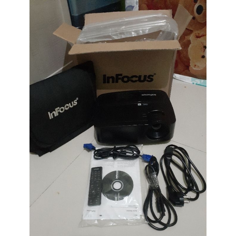 Jual proyektor infocus in112x SVGA 3200lumens FULLSET | Shopee Indonesia