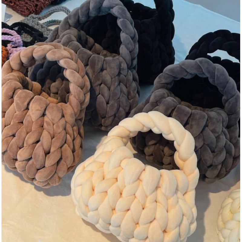 Jual Chunky Bag velvet | Shopee Indonesia