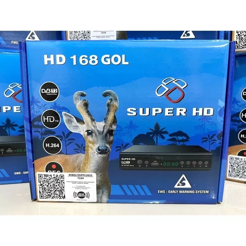 Jual SETOP BOX SUPER HD 168 GOL | Shopee Indonesia