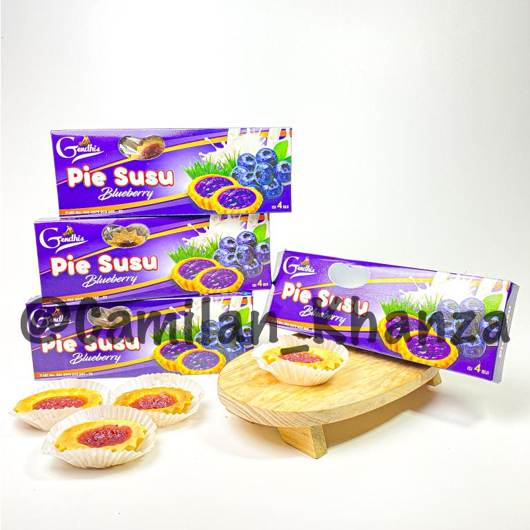 Jual Pie Susu Rasa STROBERI BLUEBERRY KEJU COKLAT APEL DURIAN Khas Kota ...