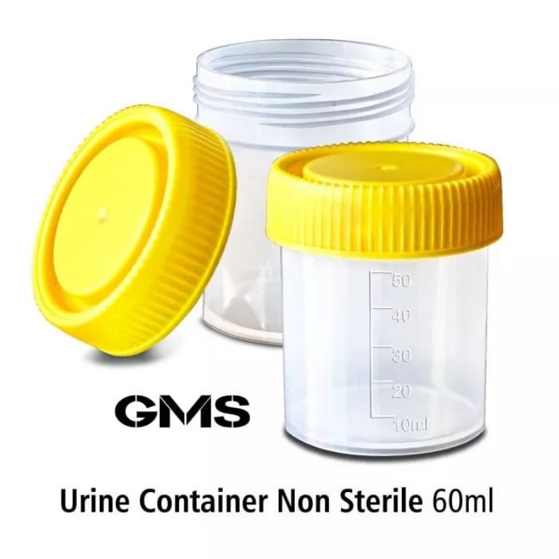 Jual Urine Container 60 ml Onemed / Onehealth Pot Sampel 60 ml | Shopee ...
