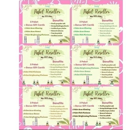 Jual paket reseller | Shopee Indonesia