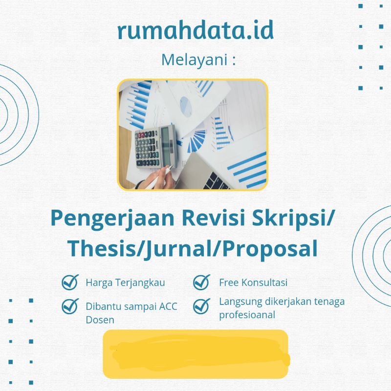 Jual Edit revisi skripsi proposal thesis karya tulis penelitian ...