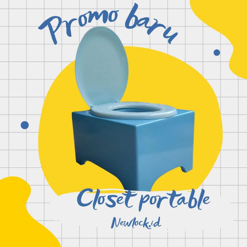 Jual Wc Duduk Closet Portable Wcduduk Closet Jongkok Cclosetduduk Wc