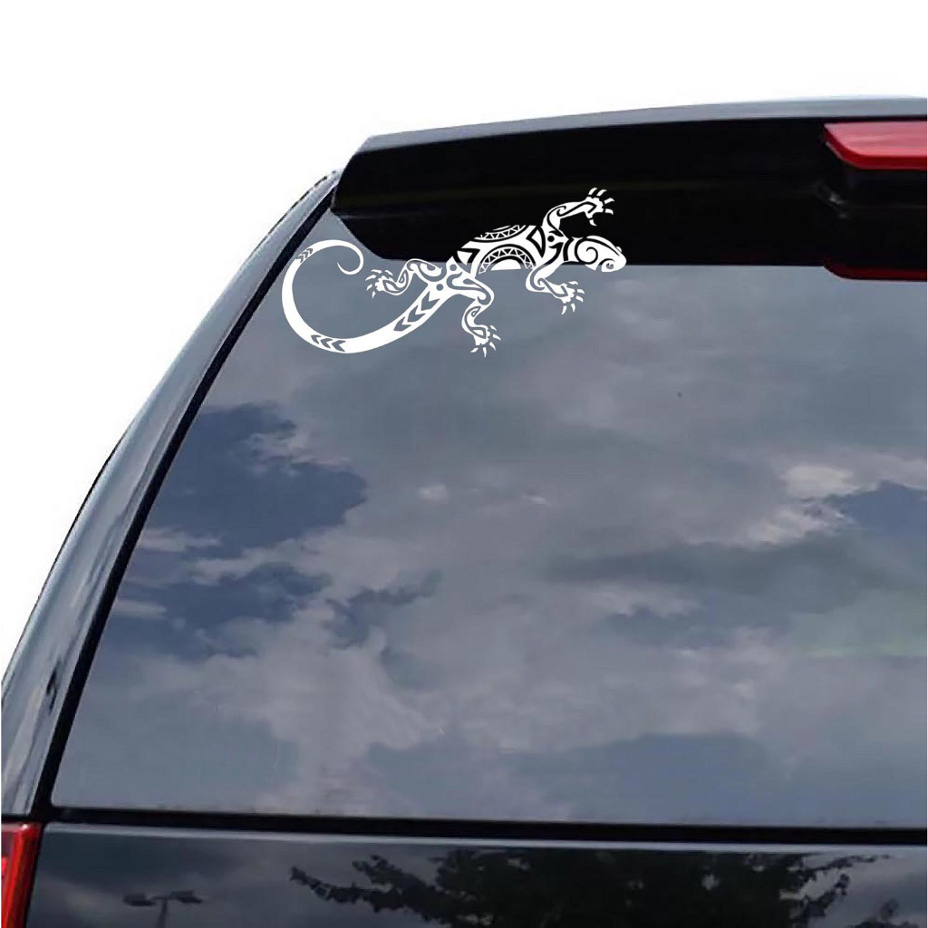 Jual Sticker Mobil Cutting Vinyl Reflektif Cicak Batak | Shopee Indonesia