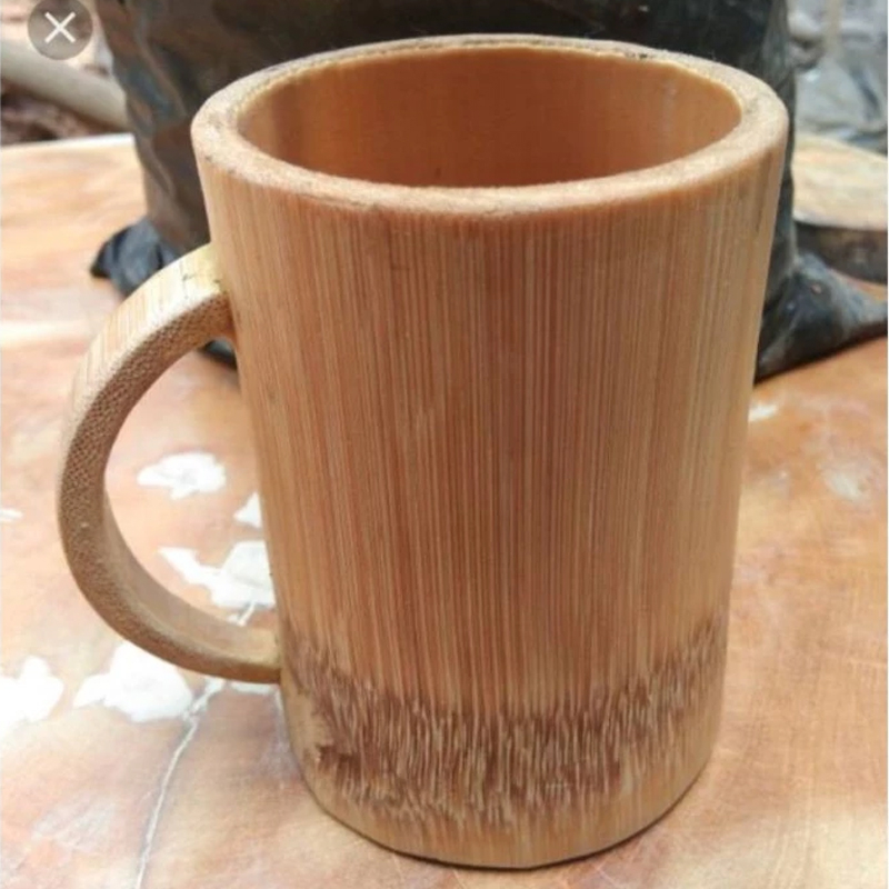 Jual Cangkir Gelas Bambu Natural Mug Bambu Cangkir Bambu Mini Cantik ...