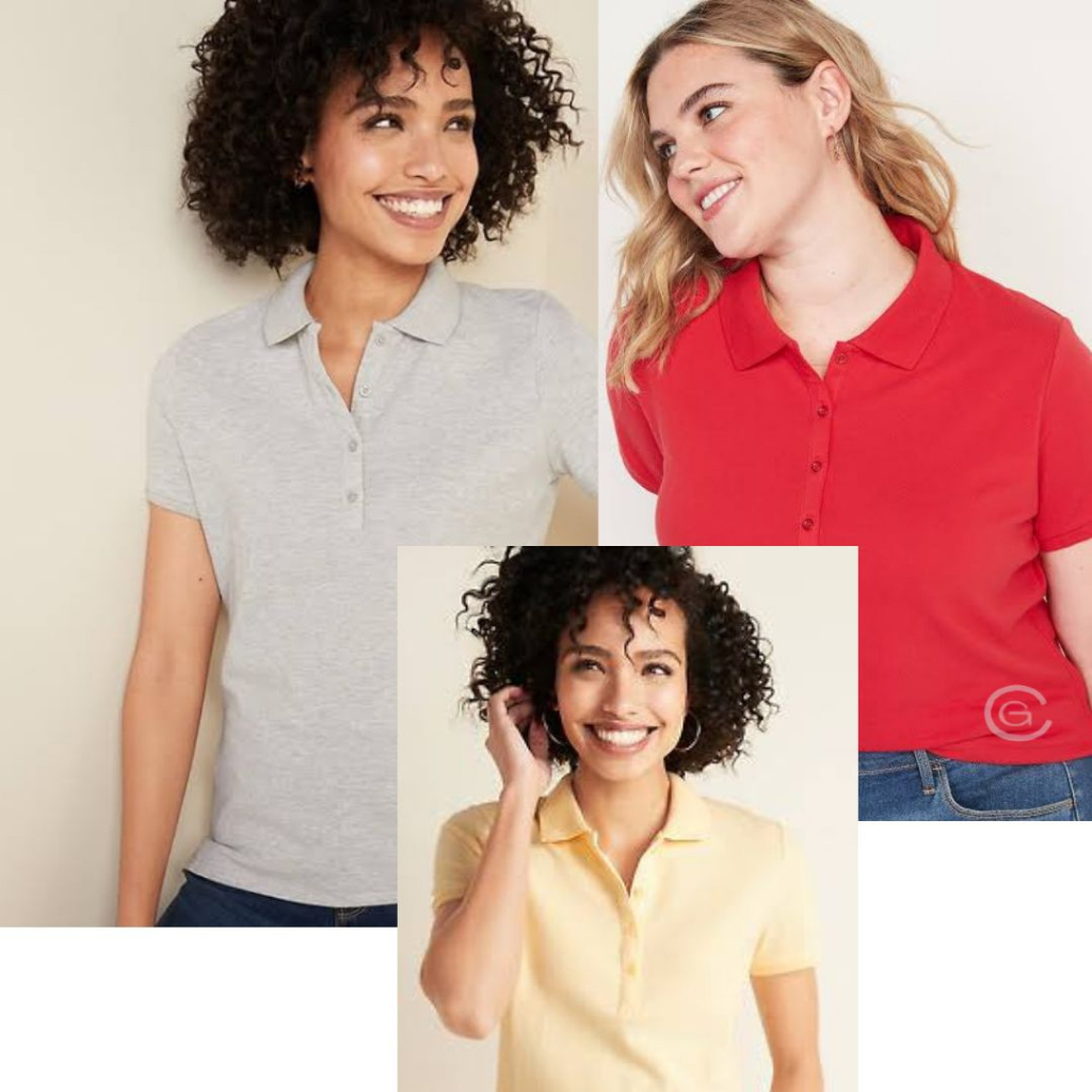 Jual Polo Shirt BIG SIZE Women Classic Pique Kaos Wangki Wanita Polos ...