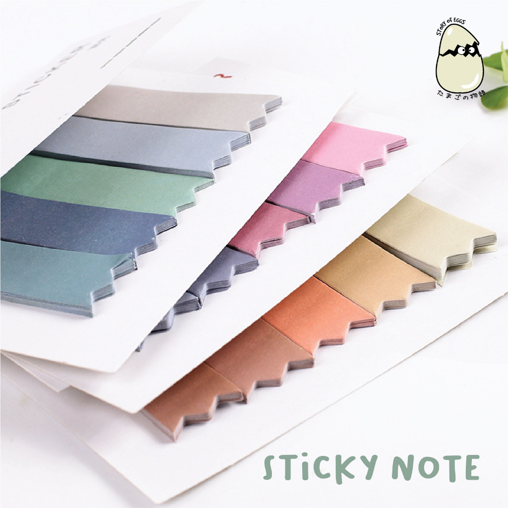 Jual Natural Aesthetic Sticky Note l Kertas tempel l Pastel color l ...