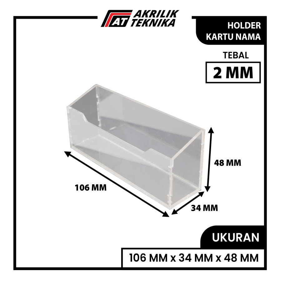 Jual Tempat Kartu Nama / Display Meja Kantor Bisnis / Rak Kartu Name ...