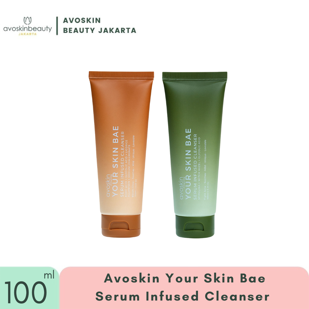 Jual Avoskin Your Skin Bae Serum Infused Cleanser Kojic Acid ...