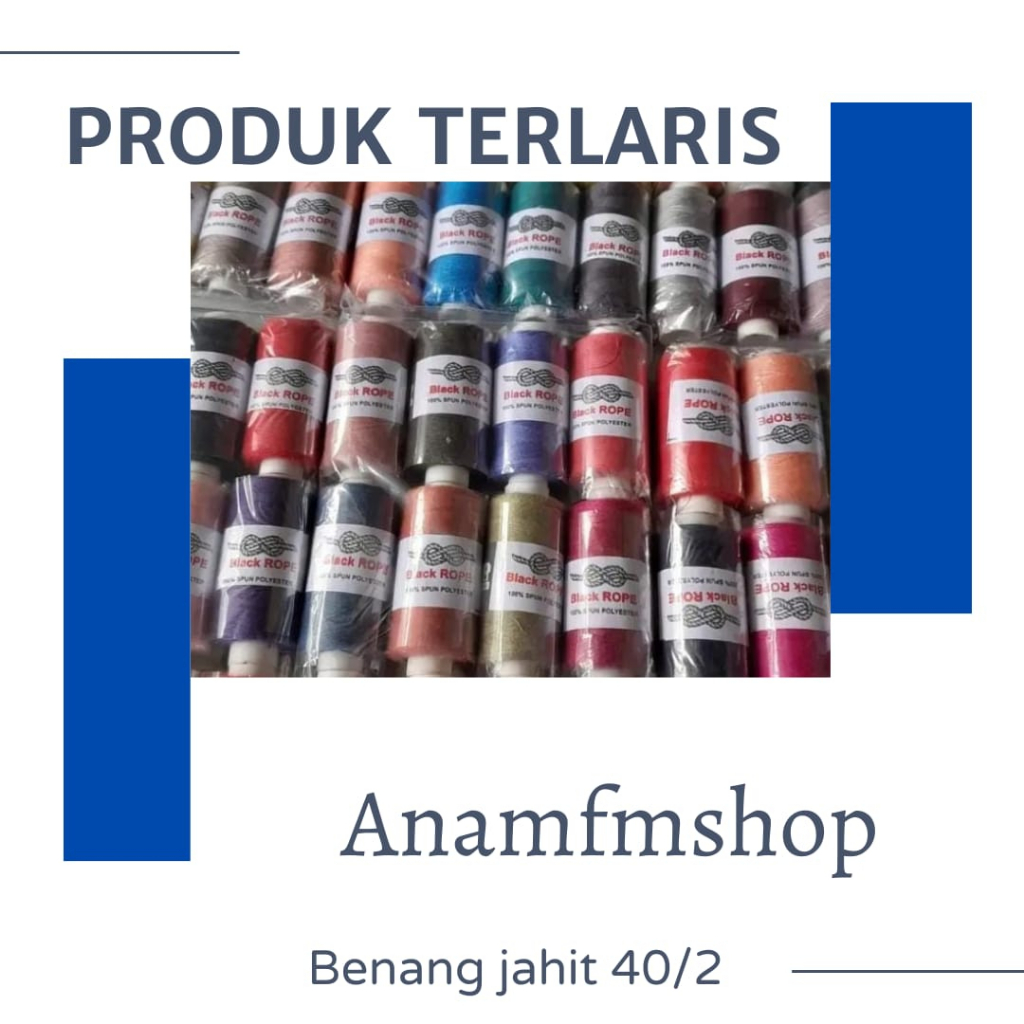 Jual Benang Jahit Set Warna Lengkap 1 Lusin 40/2 500 Yard | Shopee ...