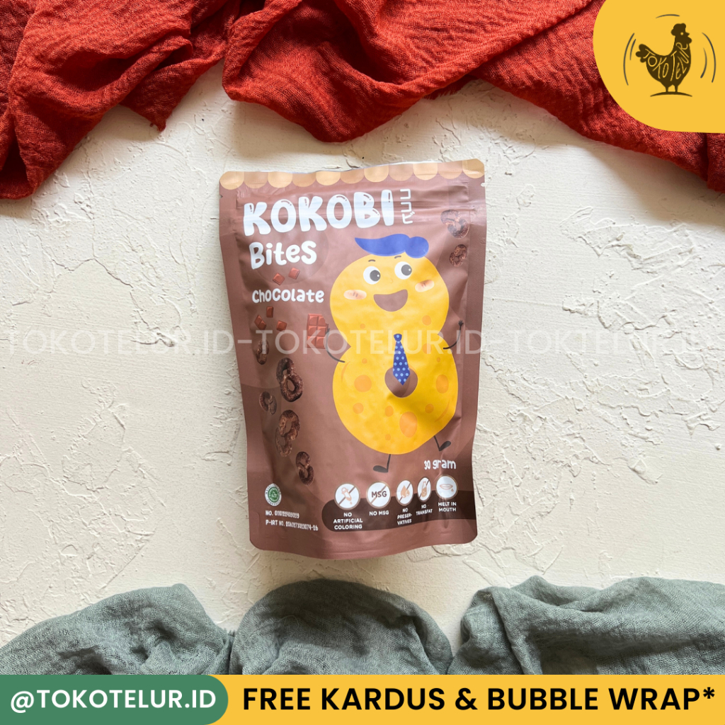 Jual KOKOBI BITES - Rice Puff Bites | Cemilan Snack Bayi Sehat HALAL NO ...