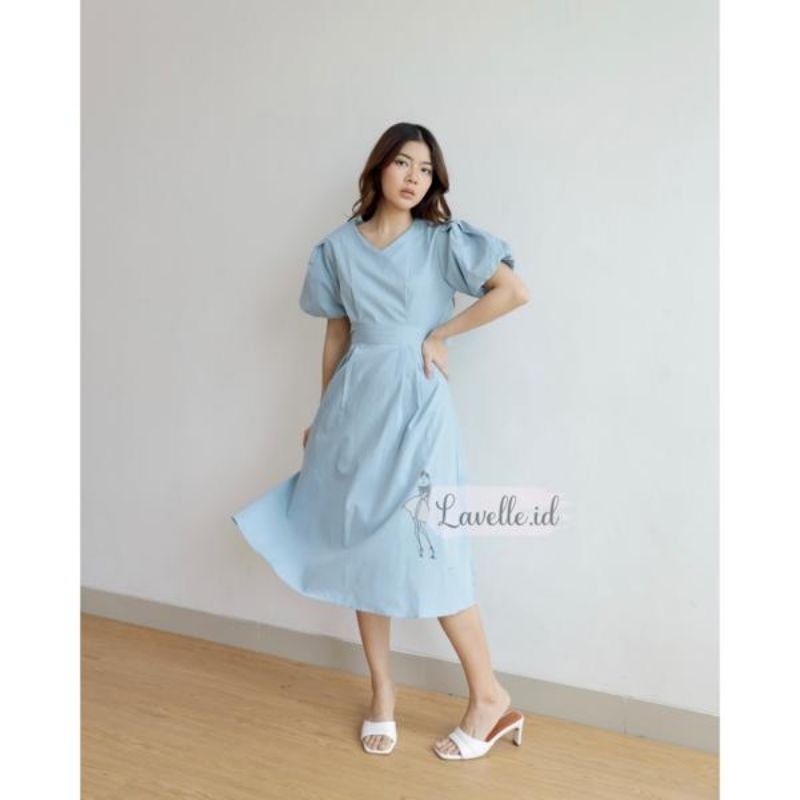 Jual LAVELLE Poppy Dress A-Line SHLD003 | Shopee Indonesia