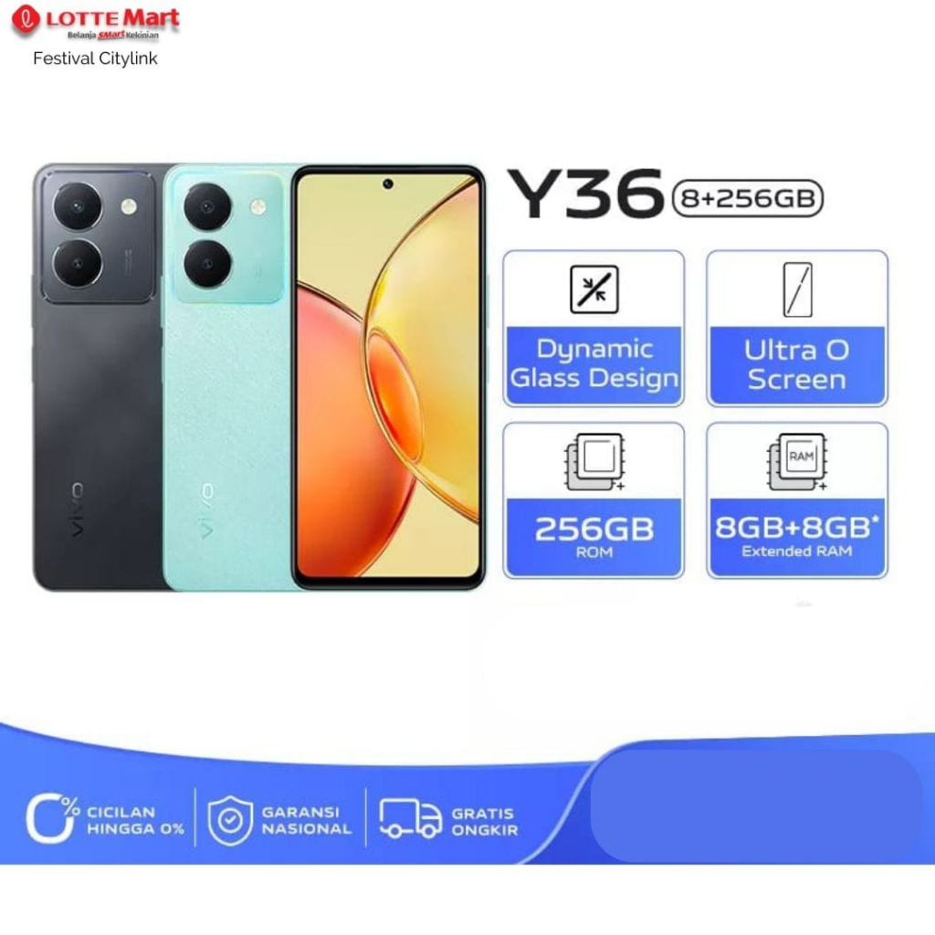 Jual VIVO Y36 8/256GB / Hp Vivo Original & Garansi Resmi | Shopee Indonesia