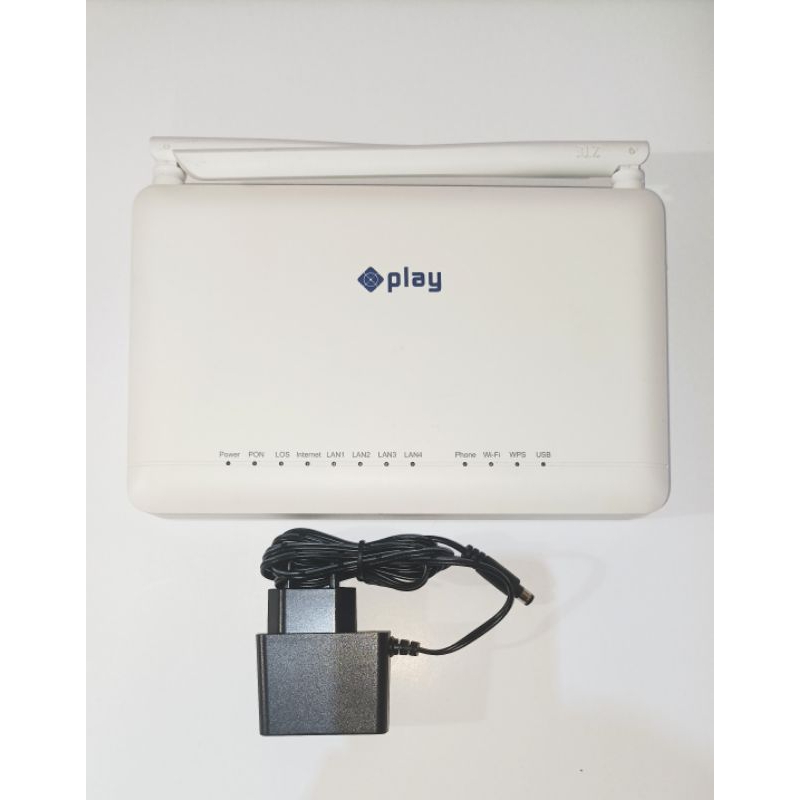 Jual Router ZTE F670L dualband 2,4-5Ghz port fo warna hijau exs mncplay ...