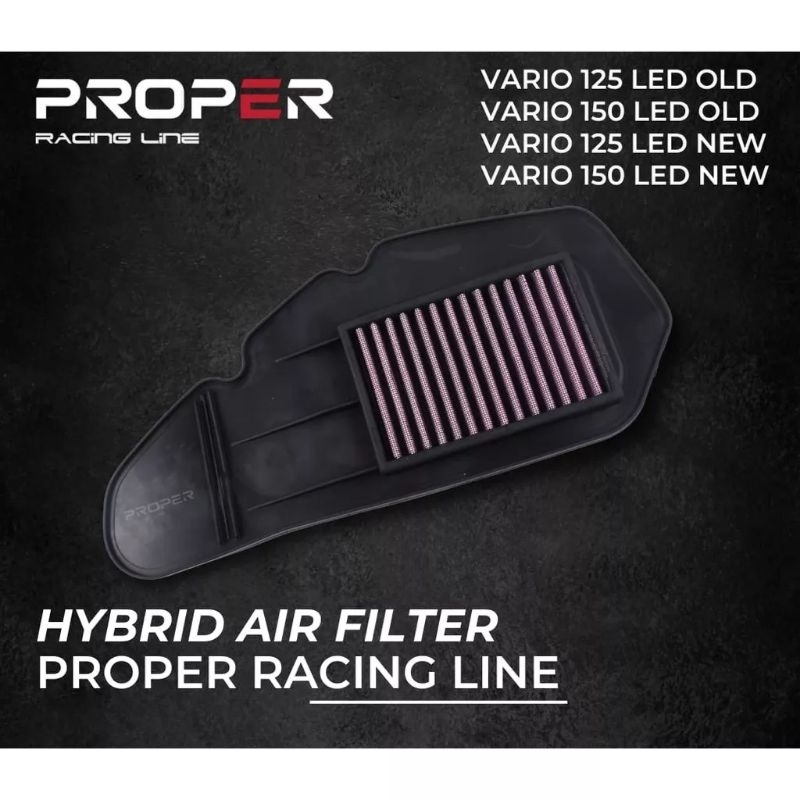 Jual Filter Udara Vario 125 150 LED Filter Saringan Udara Vario 125 150 ...