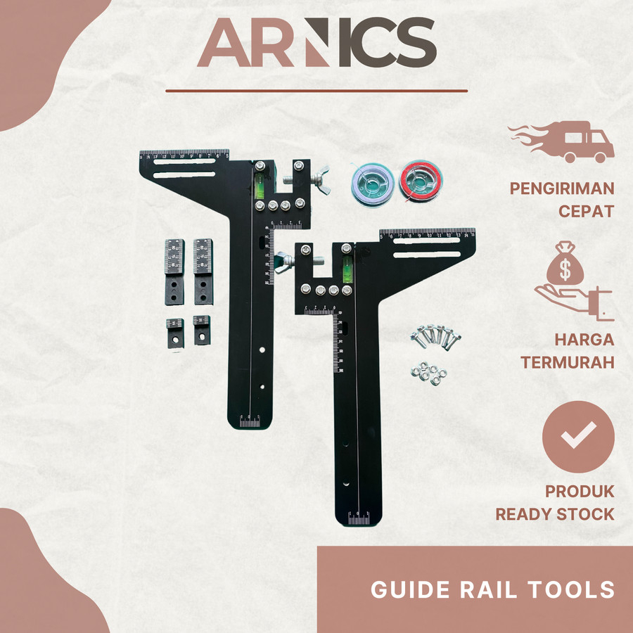 Jual Guide Rail Tools / Alat Ukur Rail Lift / Checker Rail / Cek Rail ...