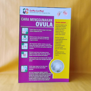 Jual Poster Obat | Poster Petunjuk Penggunaan Ovula | Cara Penggunaan ...