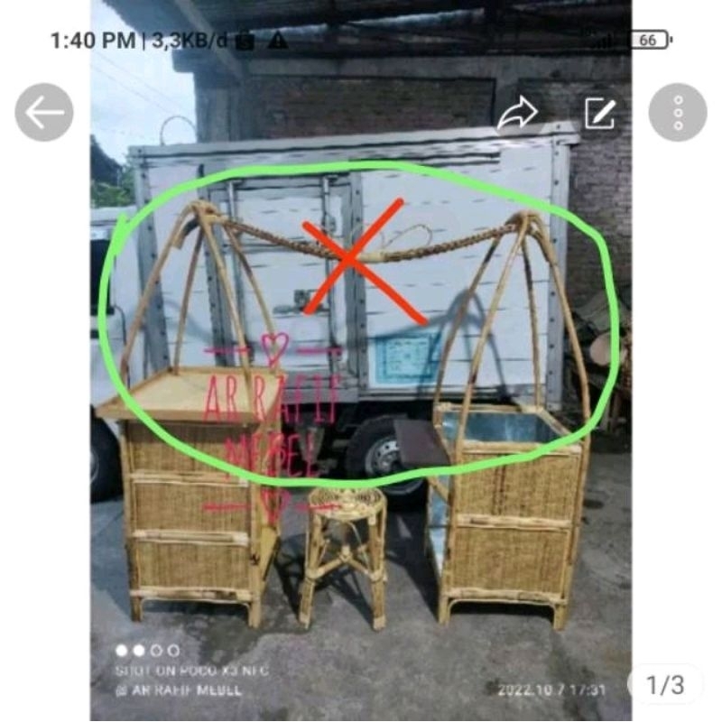 Jual gagang pikulan angkring rotan | Shopee Indonesia