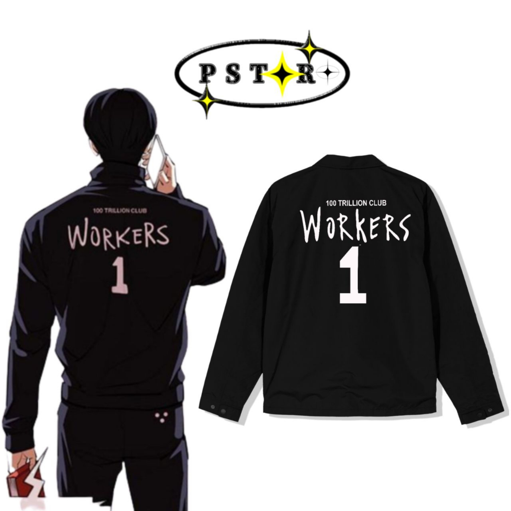 Jual Jaket Coach Lookism Ilhae Workers Manhwa Webtoon korea | Shopee ...