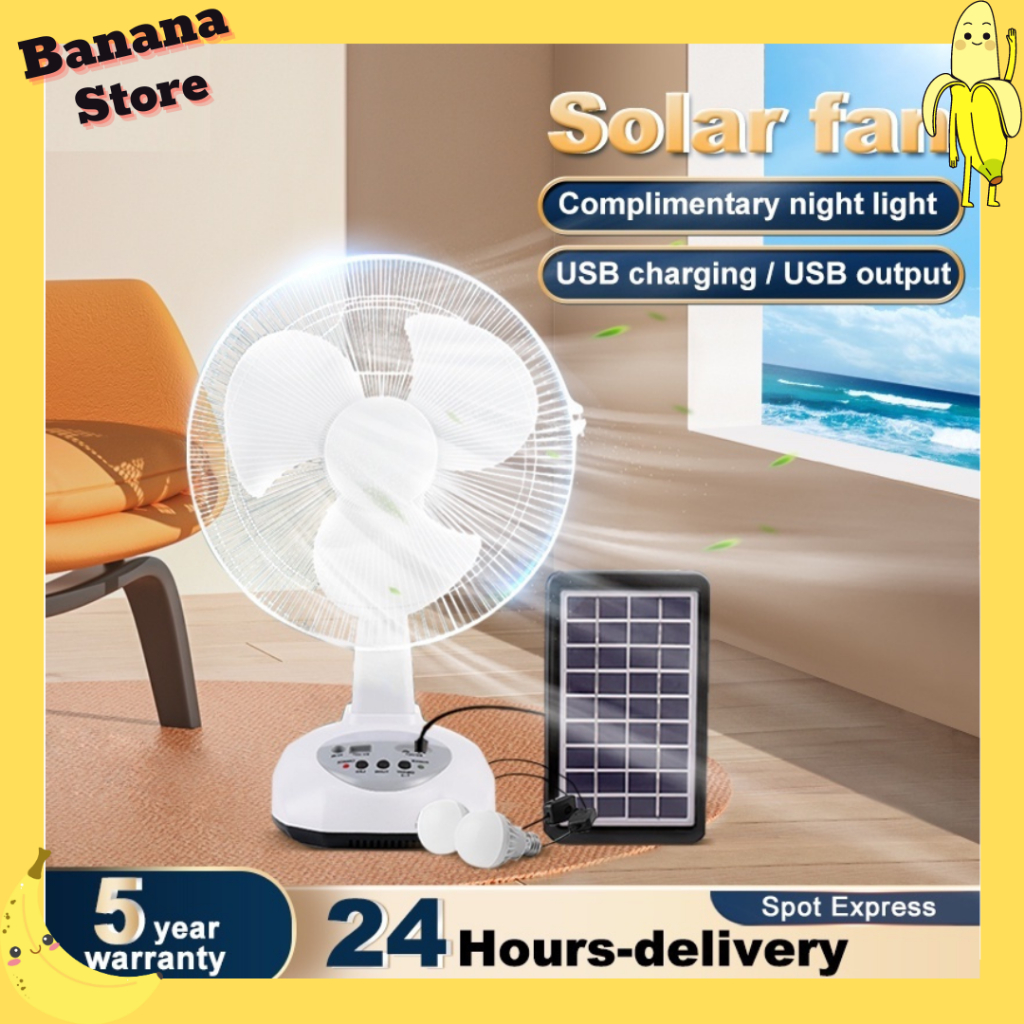 Jual Kipas yang diisi daya dengan pelat pengisi daya surya SolarFan ...