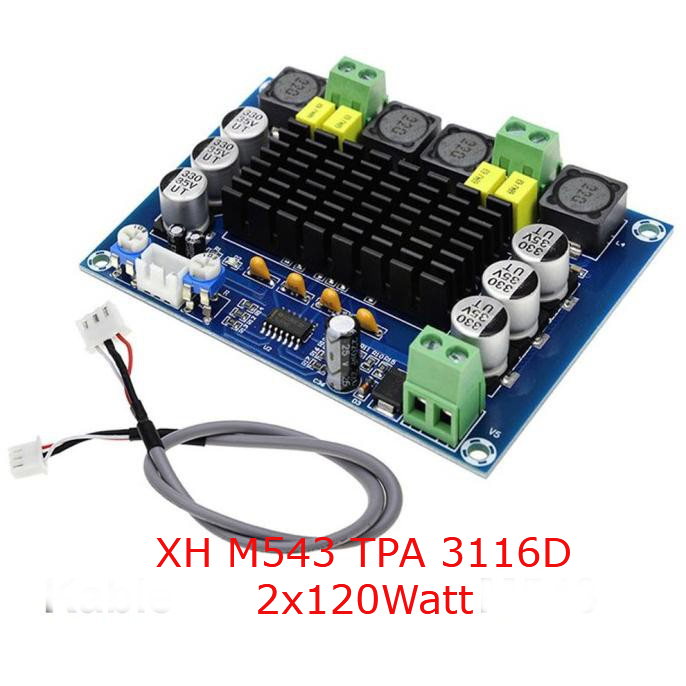 Jual Kit Ampli TPA3116D2 2 X 120 Watt XH M 543 | Shopee Indonesia
