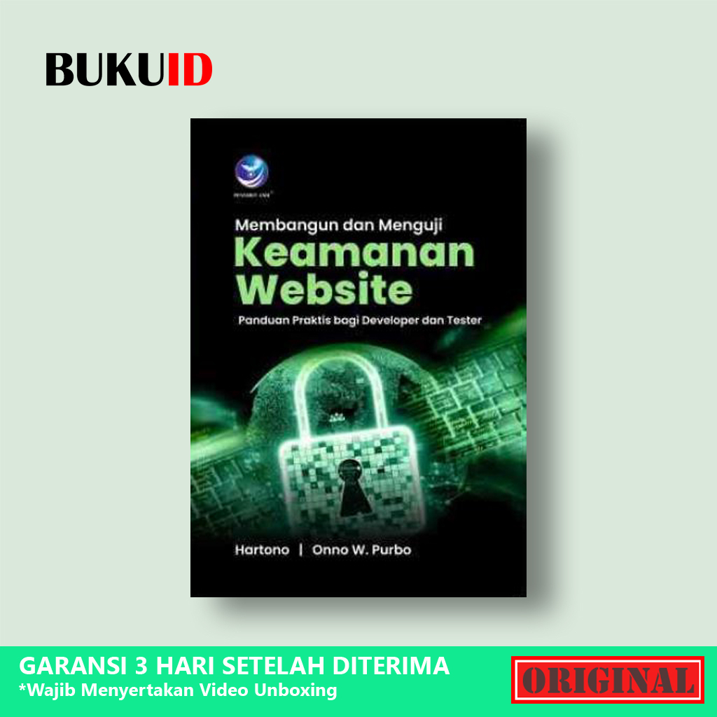 Jual Buku Membangun dan Menguji Keamanan Website - original | Shopee Indonesia