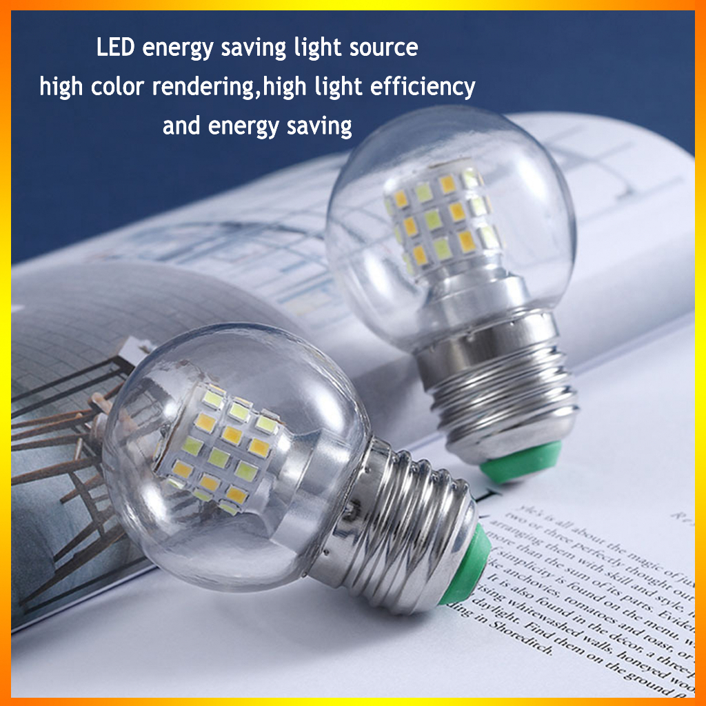 Jual Bolam E27 G45 5W 3 Warna LED Lampu Bohlam/LAMPU LED 3 WARNA CAHAYA ...