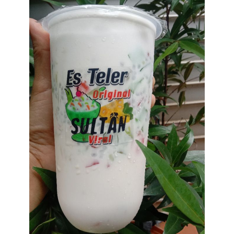 Jual ES TELER SULTAN VIRAL ORIGINAL GROSIR CUP BESAR 22 | Shopee Indonesia