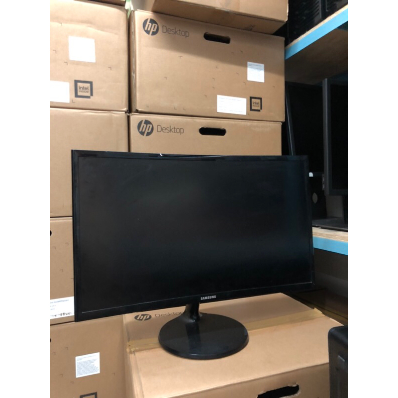 Jual MONITOR SAMSUNG 24 INCH CURVED LED C24F390FHE SIAP PAKAI | Shopee ...